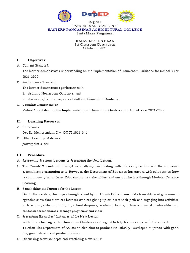 Guiding Learners Through Challenging Times: A Lesson Plan on ...