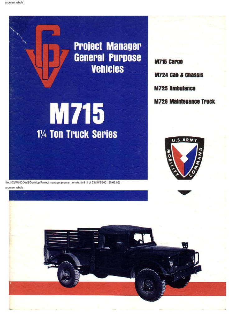M 715 | PDF | Clutch | Truck