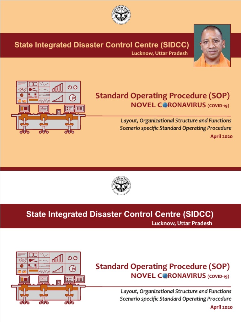 COVID 19 SOP Government of Uttar Pradesh | PDF | Social Media | Popular ...