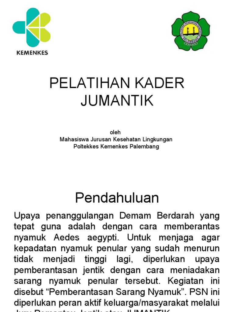 Pelatihan Kader Jumantik | PDF