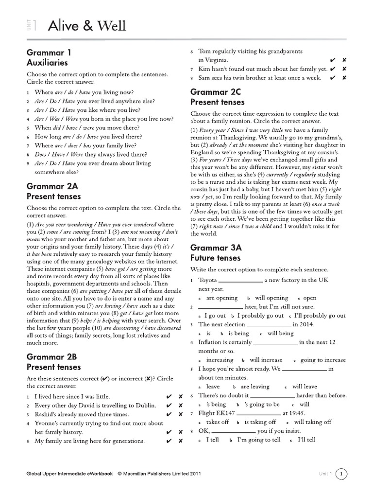 Upper Intermediate - Workbook | PDF