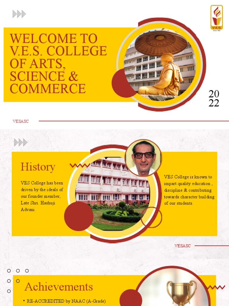Welcome To V.E.S. College of Arts, Science & Commerce: Vesasc | PDF ...