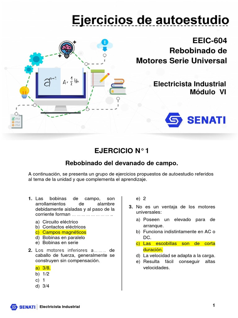 Eeic Eeic-604 Ejercicio T001 | PDF