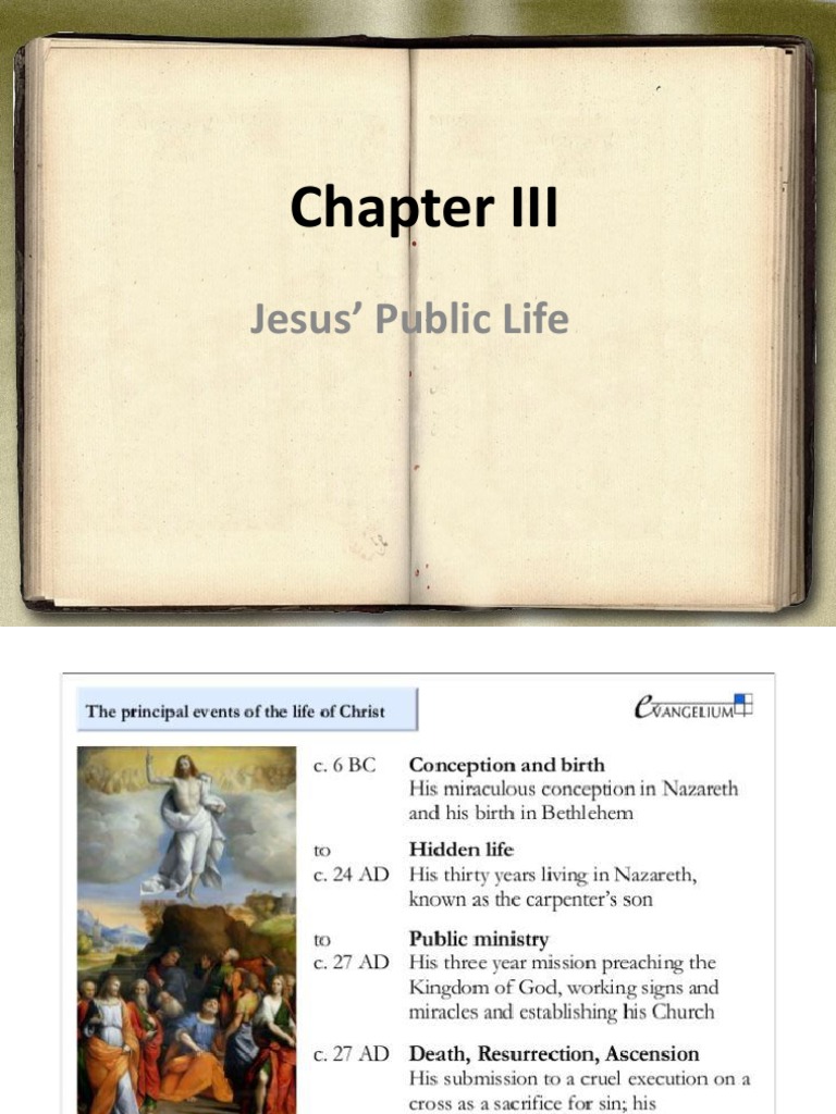 Jesus' Hidden Life and Public Ministry | PDF | Jesus | Gospel Of John