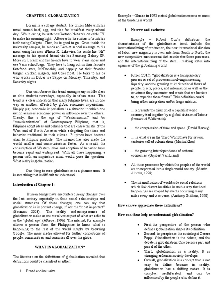 Contemporary World Notes 1st Sem | PDF | Bretton Woods System ...