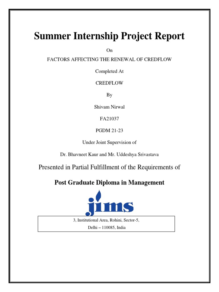 SIP Project Final Report PDF | PDF | Financial Technology | Finance & Money Management