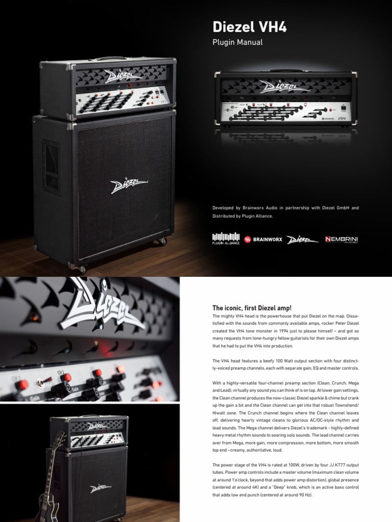 Manual Diezel VH4 | PDF | Amplifier | Loudspeaker