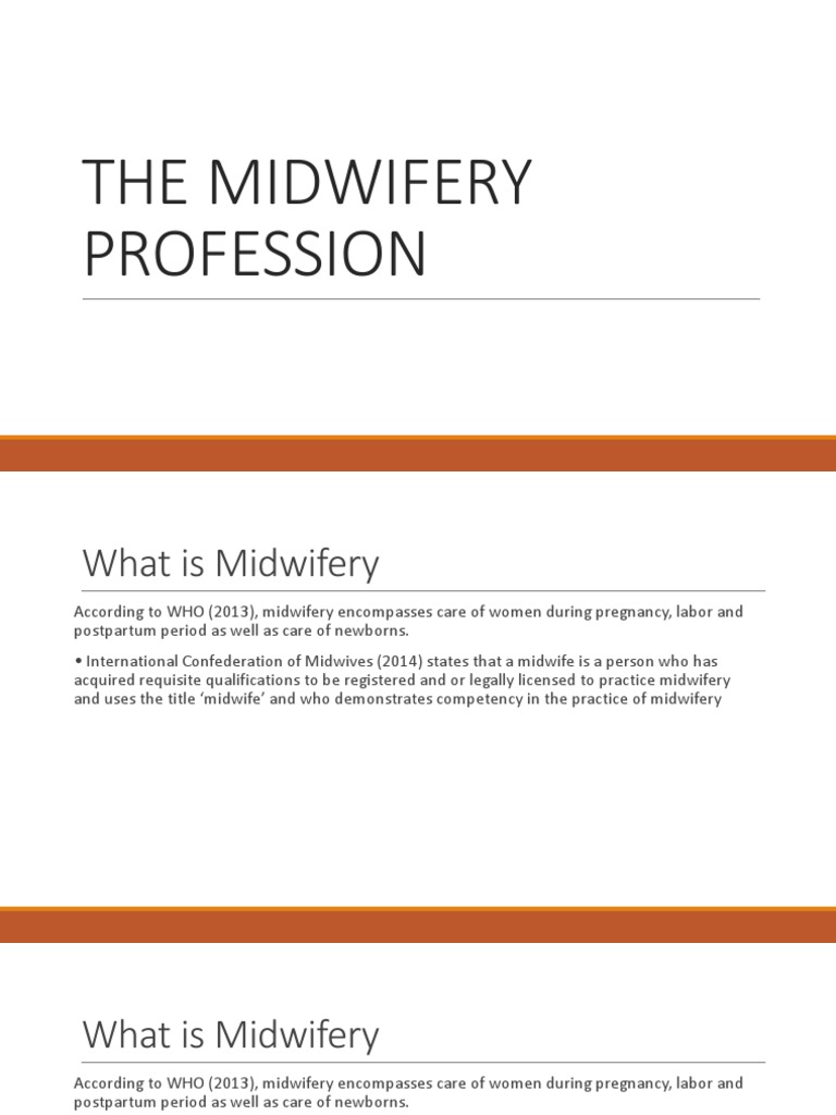 Understanding Midwifery Practices and Terms | PDF | Midwife | Midwifery