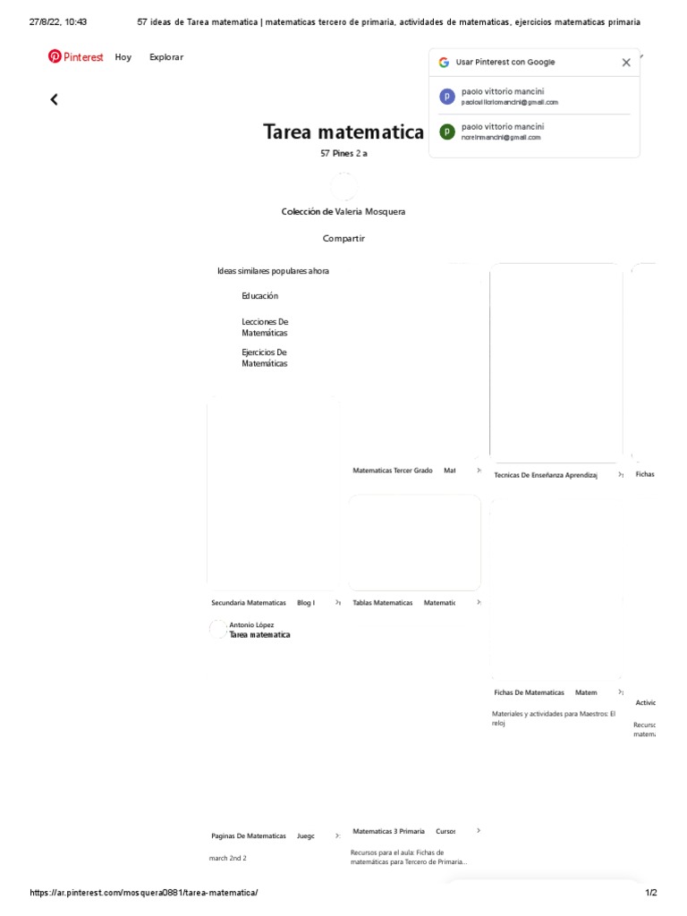57 Ideas de Tarea Matematica - Matematicas Tercero de Primaria, Actividades de Matematicas ...
