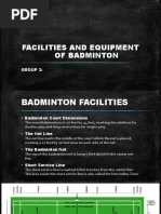 Grade 11 PE "Badminton" | PDF | Materials | Sports