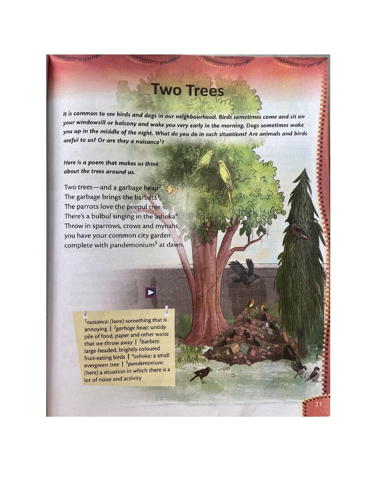 Analysis of the Poem "Two Trees | PDF