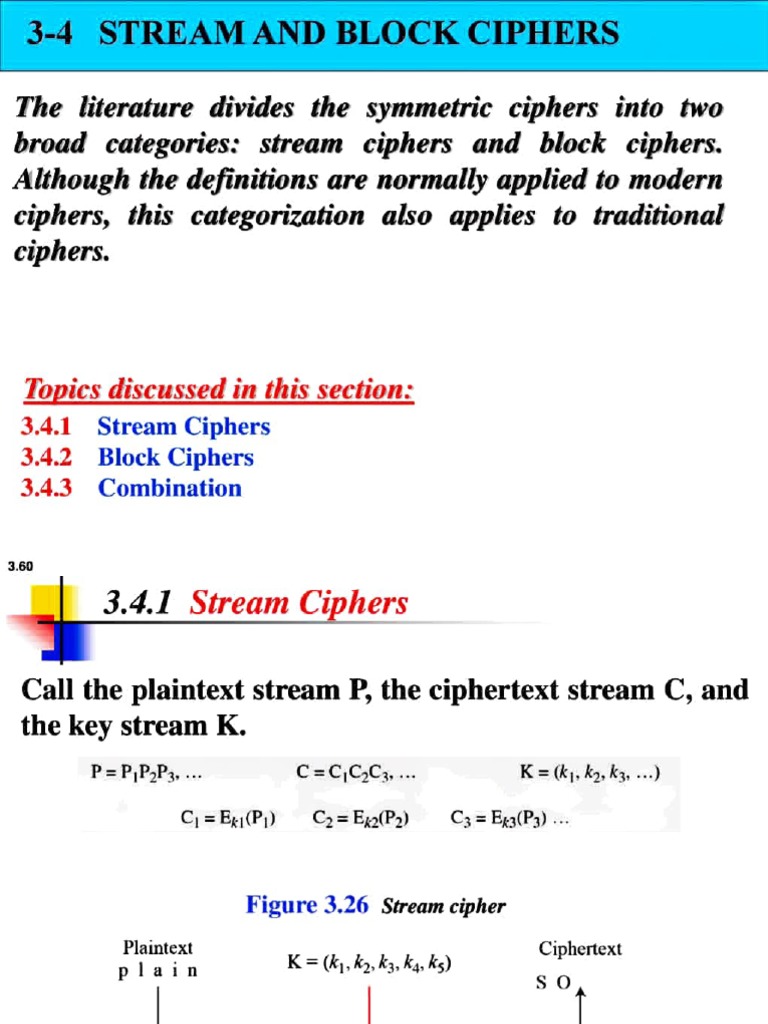 Stream vs Block Ciphers Explained | PDF | Cipher | Encryption