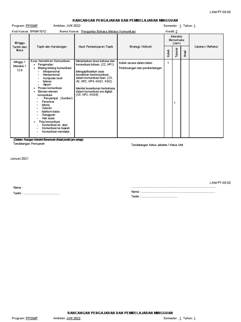 EOMS - LAM PT 03-02 - gpmk1012 A | PDF
