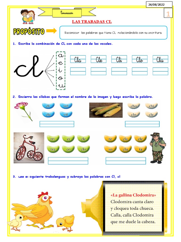 31 Lectoescritura CL | PDF