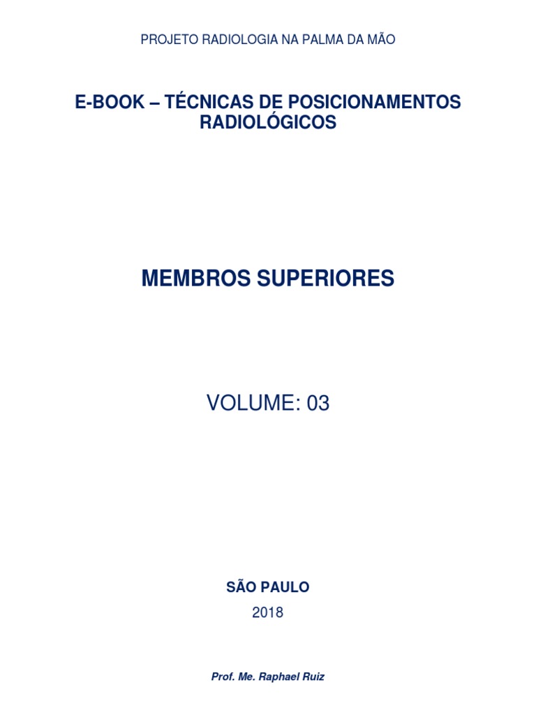 E Book Posicionamentos MMSS e Cintura Escapular | PDF | Cotovelo ...