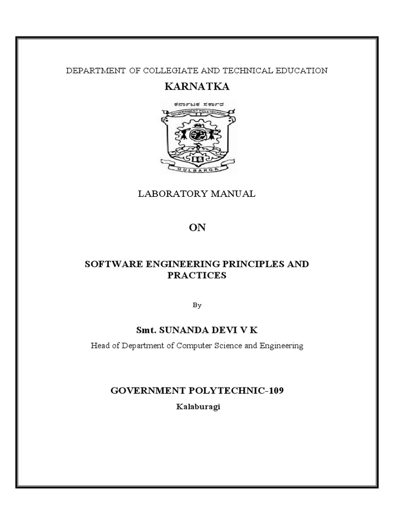 Software Engineering Lab Manual | Download Free PDF | Software ... Software Engineering Lab Manual | Download Free PDF | Software ...