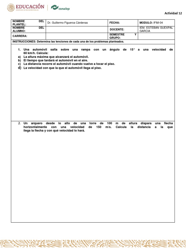 Actividad 12 IFIM-04 | PDF
