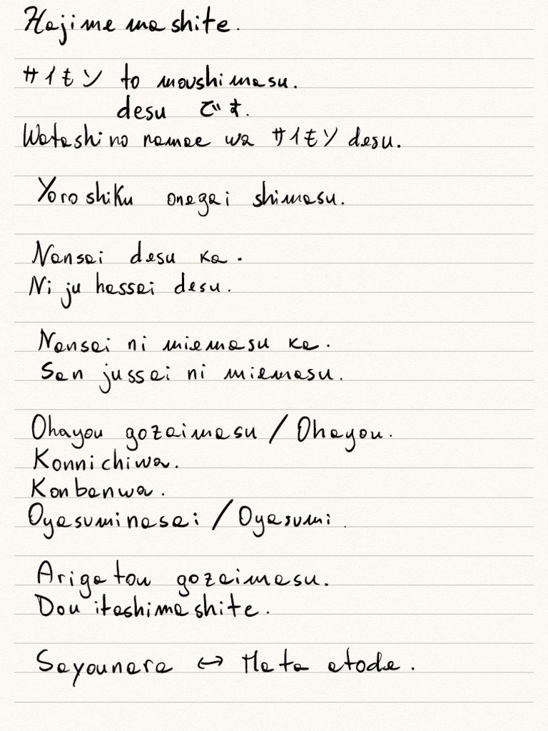 Japanese From Zero 1 | PDF