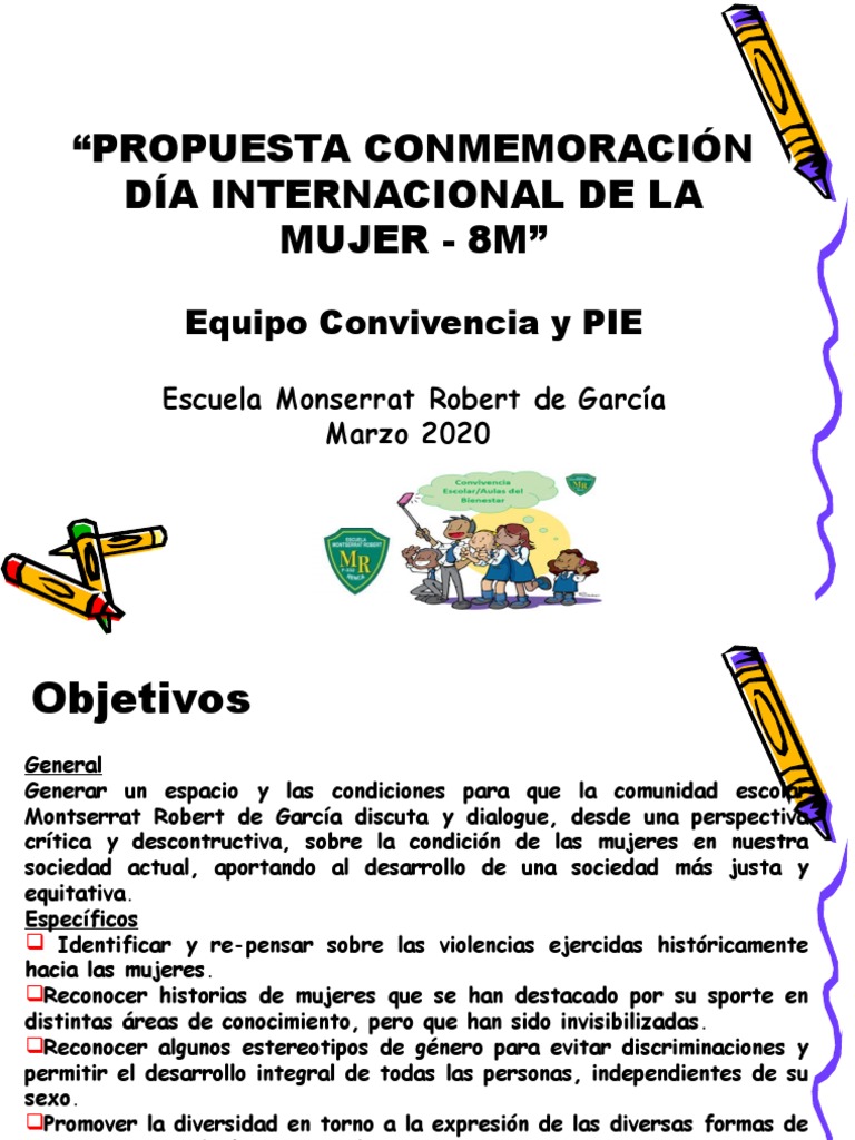 Dia Internacional de La Mujer | PDF
