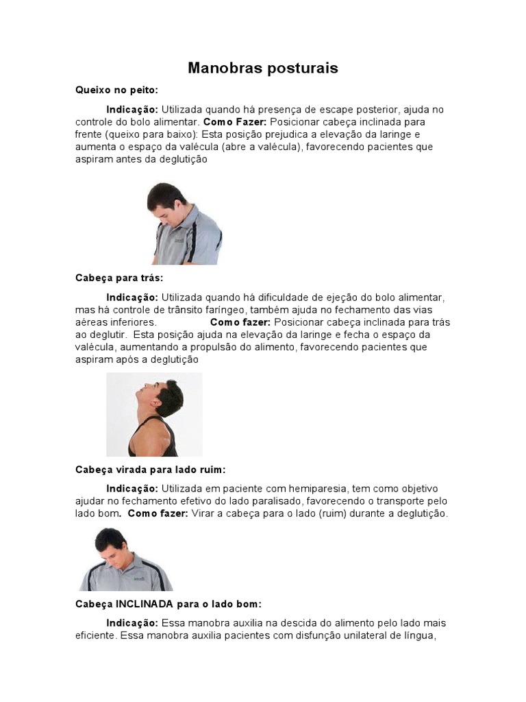 Manobras Posturais | PDF