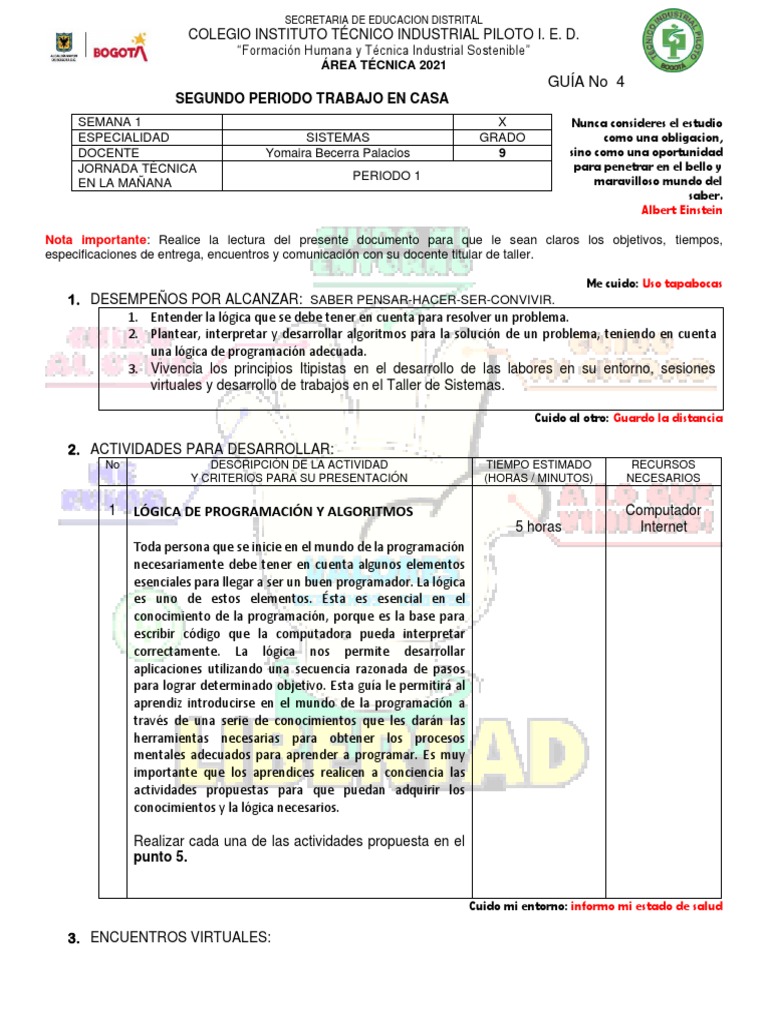 Guia4-Sistemas Yomaira 9 | PDF | Proposición | Sintaxis (Lógica)