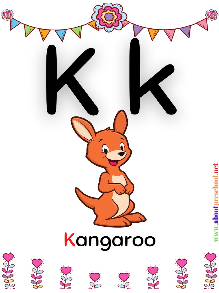 Free Alphabet Flash Cards K O | PDF