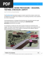 Electrical Design Project of A Three Bed Room House Part 1 | PDF | Ac ...