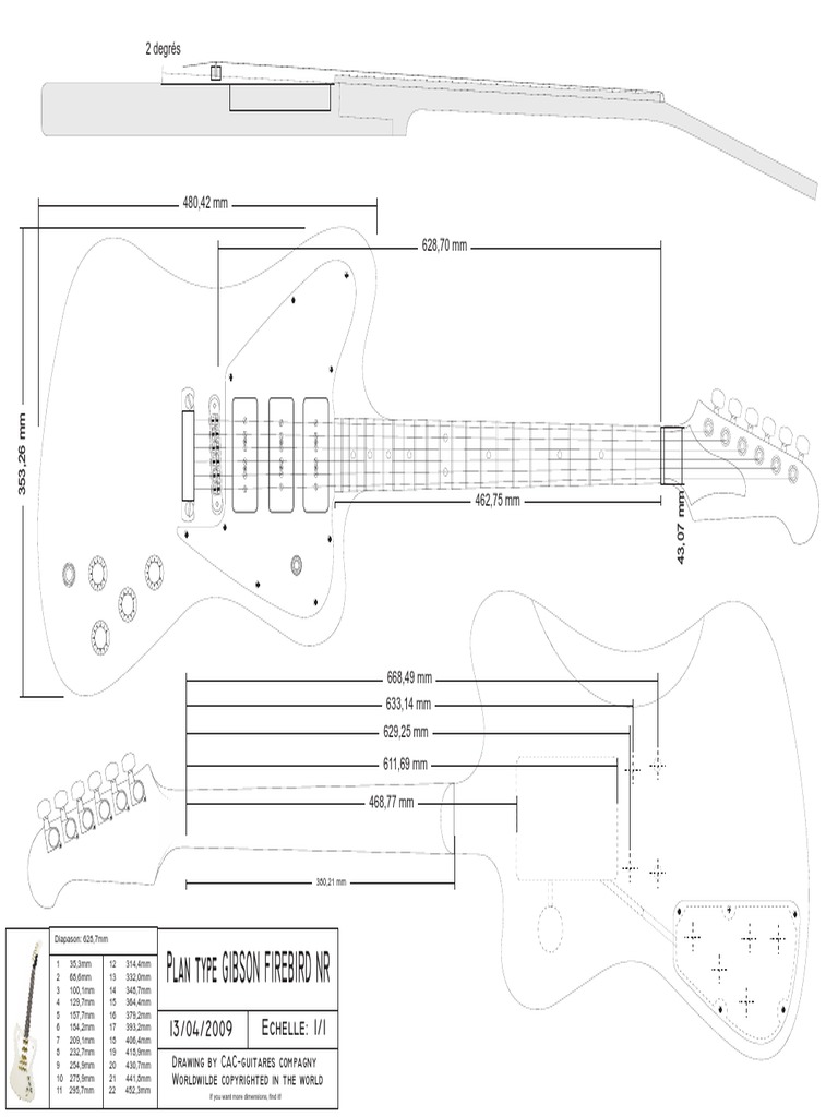 Gibson Firebird Non Reverse | PDF