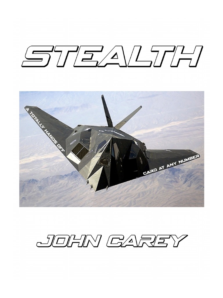 John Carey - Stealth | PDF | Playing Cards | Poker