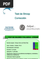 Stroop Baremos | PDF