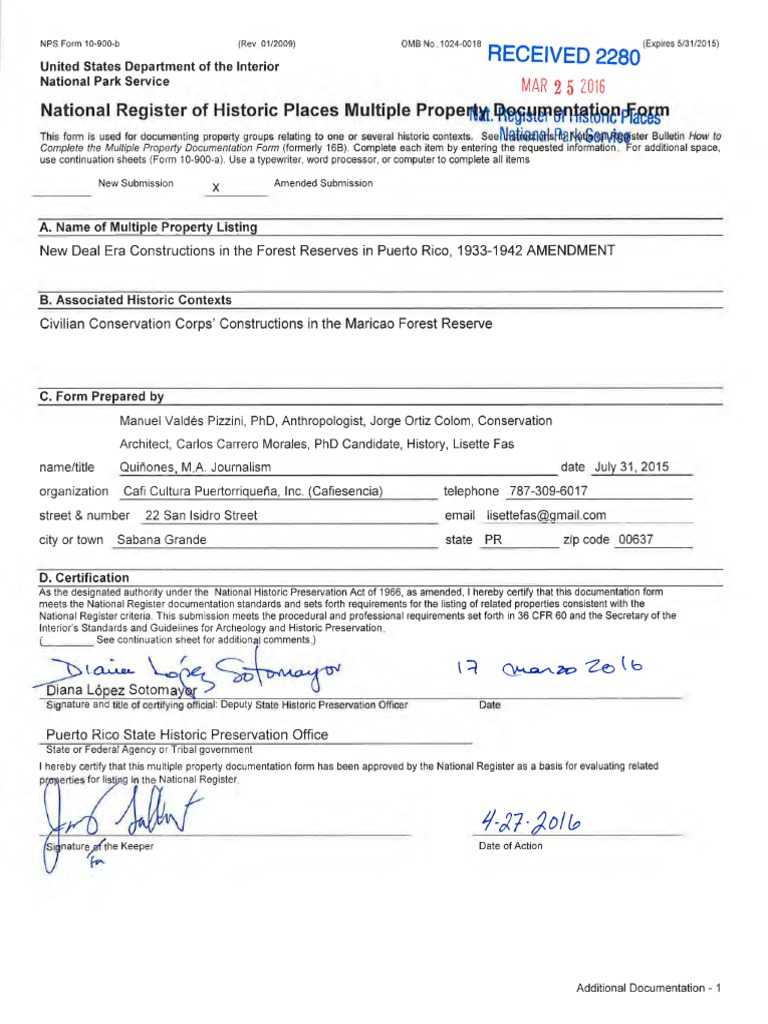 Fseprd 694401 | PDF | National Park Service | Puerto Rico