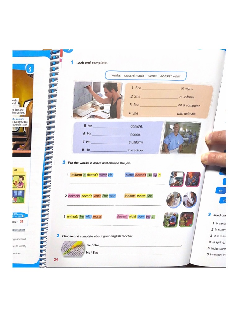 1 Look and Complete. | PDF