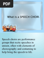 Positioning Your Choir | PDF | Singing | Choir