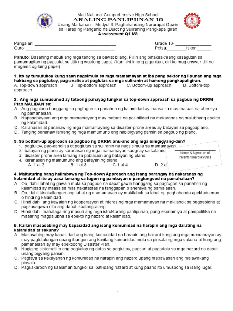 Adm Quarter 1 Mod 3 | PDF