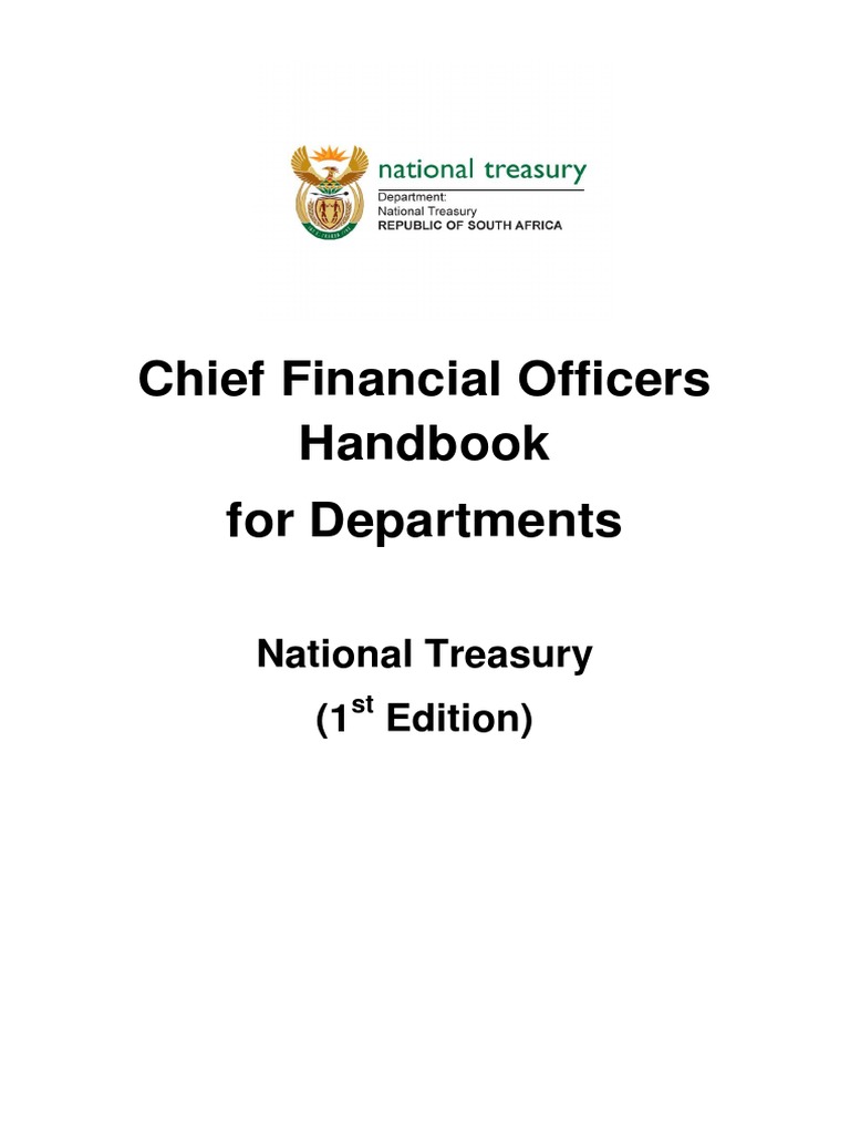 CFO Handbook for Public Service Departments | PDF | Chief Financial ...