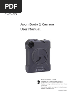 Axon Body 4 Camera User Guide - 23 Apr 2024, ENG-US | PDF | Camera | Ios