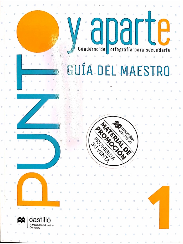 Punto y Aparte 1 | PDF