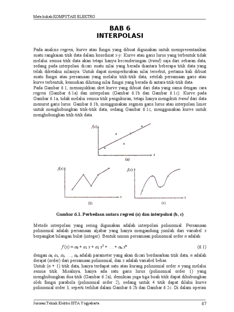 Interpolasi Lagrange | PDF