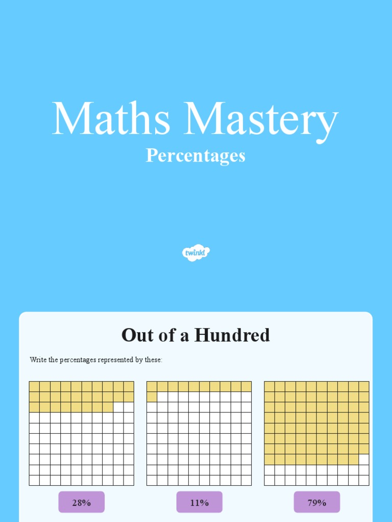 Percentage Conversion Exercises | PDF | Notation | Lexicology