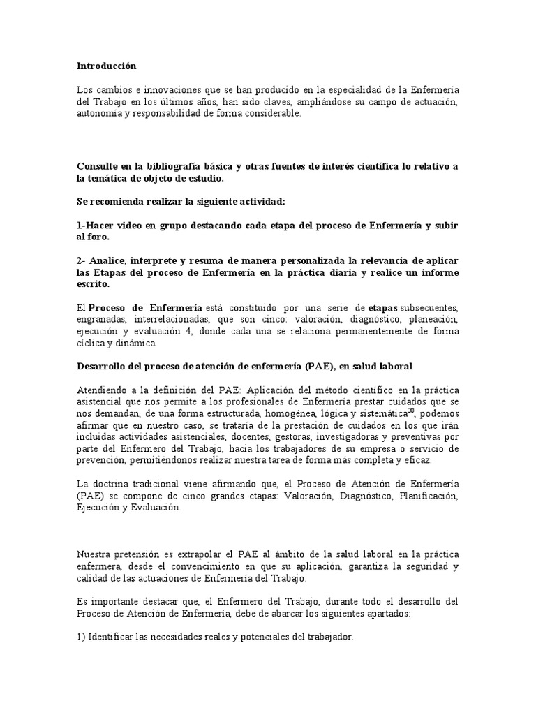 Tarea de Enfermeria Basica 2 | PDF | Enfermería | Ciencias de la Salud