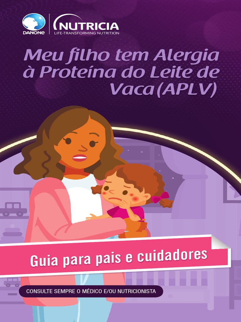 Guia de Pais - APLV | PDF | Leite | Amamentação
