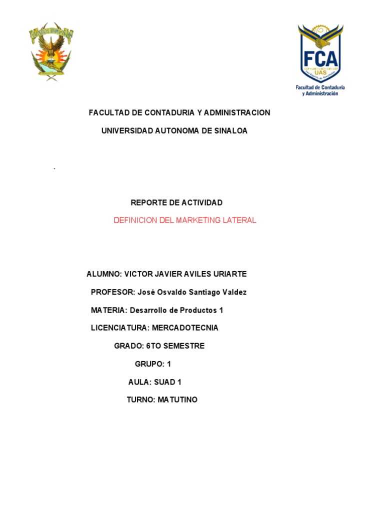 MKT Lateral: Definición y pasos para generar ideas creativas | PDF ...