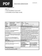 LP Periodical Test | PDF | Lesson Plan | Test (Assessment)