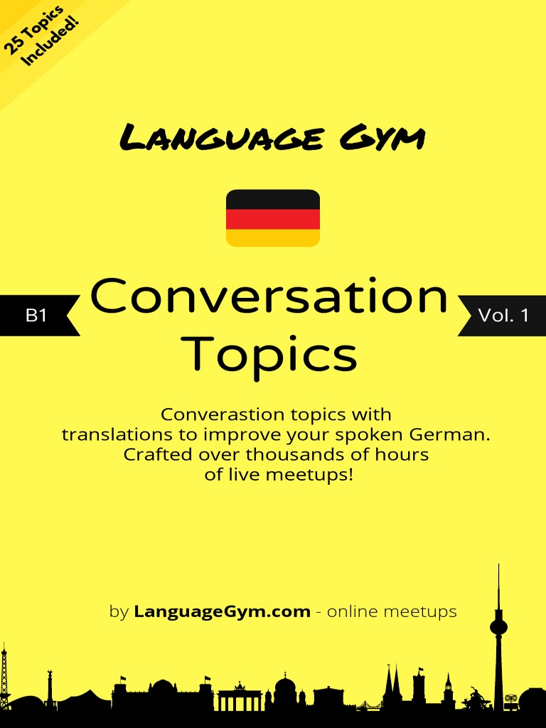 B1 Conversation Topics Ebook | PDF | English Language