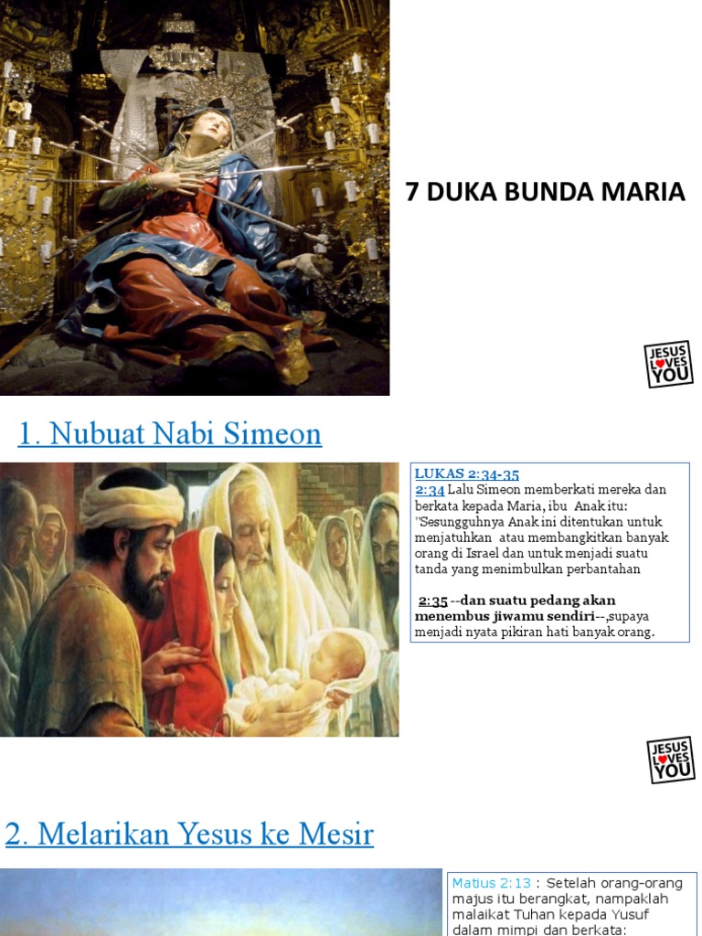 7 Duka Bunda Maria | PDF