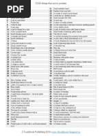 D100 Random Magical Effects | PDF | Dungeons & Dragons | D20 System