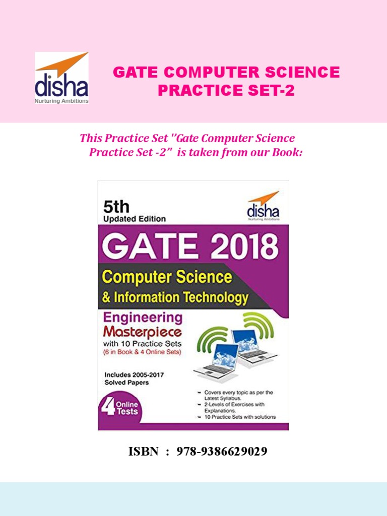 Gate Computer Science Practice Set-2 | PDF | Maxima And Minima ...