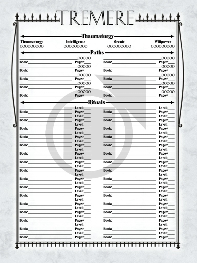 V20 Thaumaturgy Add-On Tremere Interactive | PDF