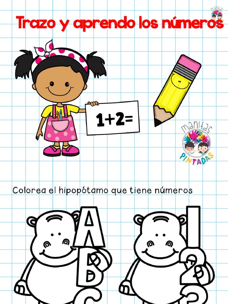 Trazo y Aprendo Los Números | PDF