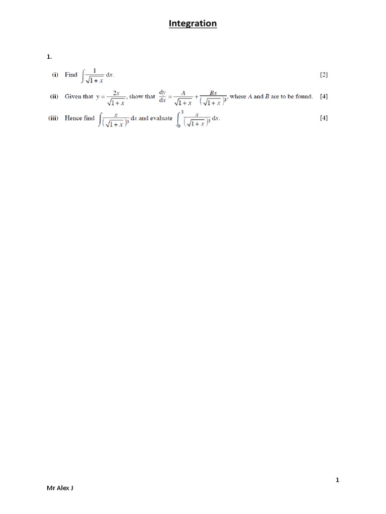 Integration | PDF | Language Arts & Discipline | Home & Garden